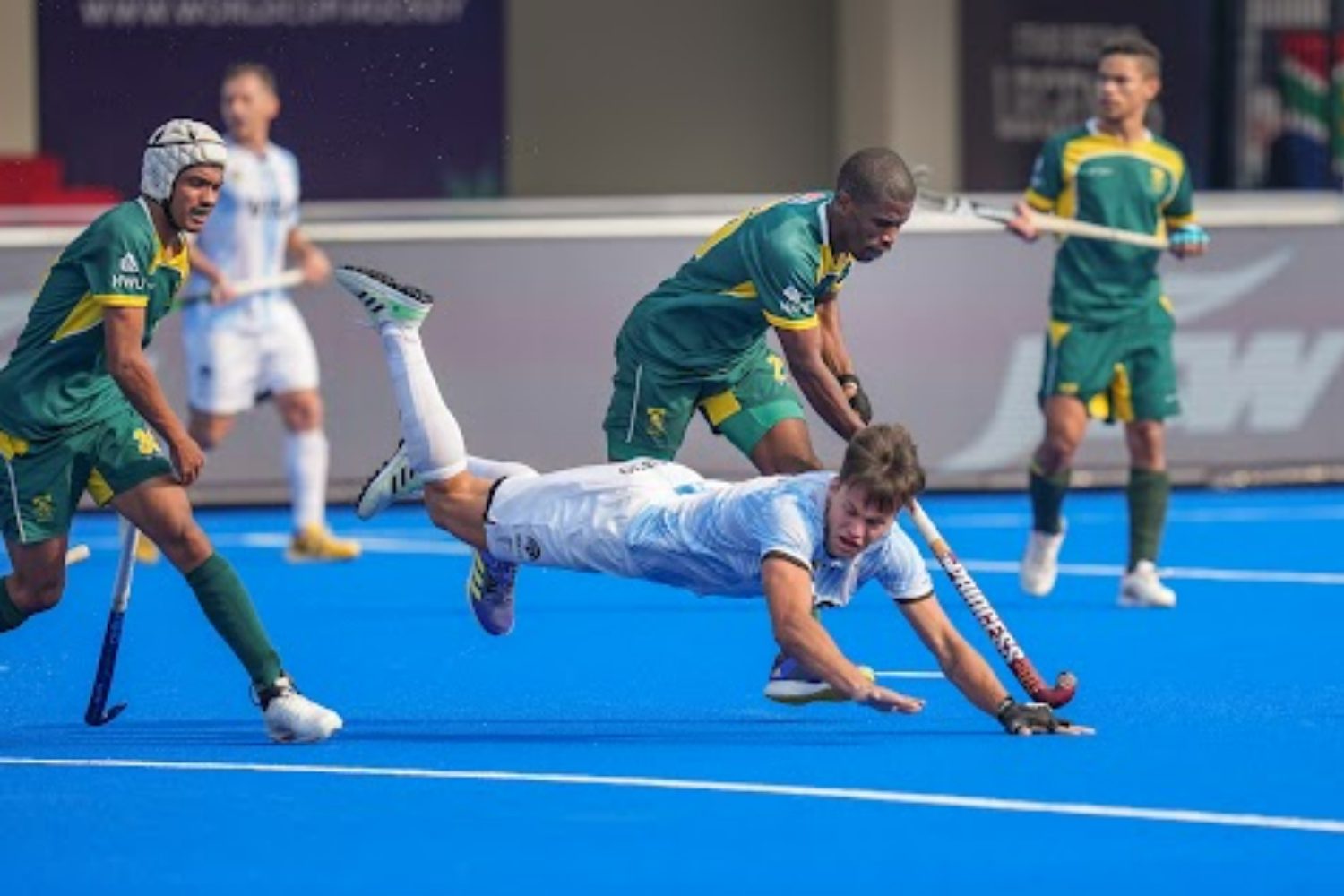 Hockey World Cup के पहले मैच में अर्जेंटीना ने दक्षिण अफ्रीका को हराया