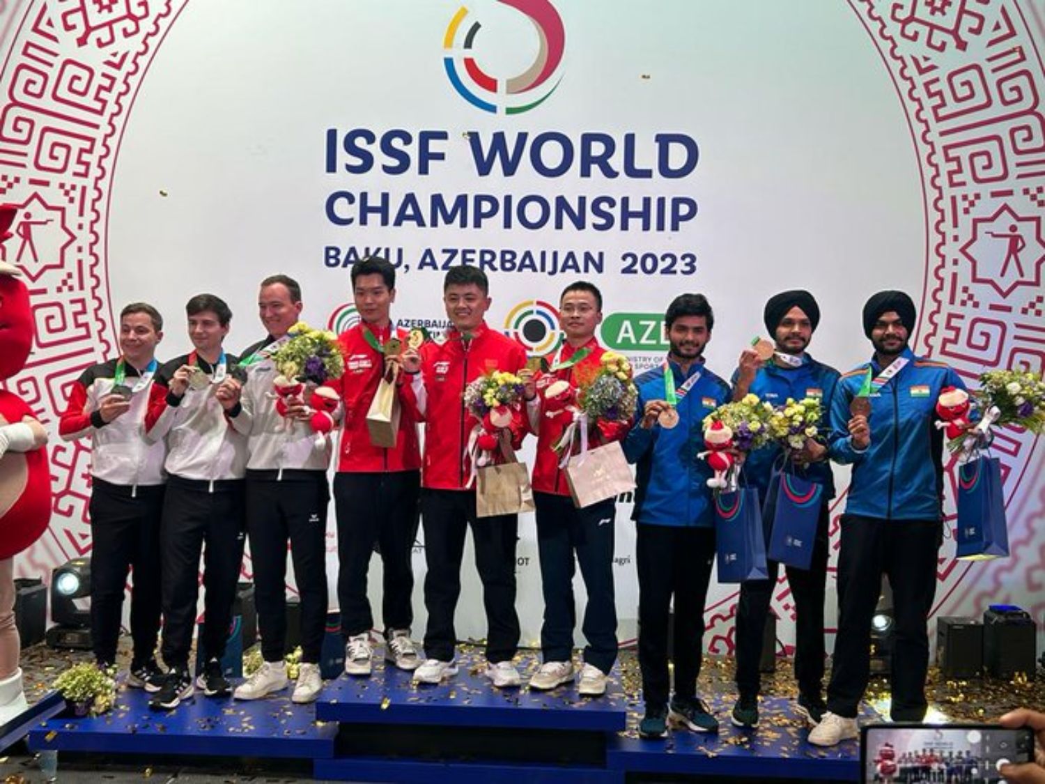 ISSF World Championship 2023 Medal: भारतीय पुरुष एयर पिस्टल टीम ने ...